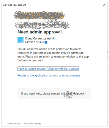 Authentication=Microsoft_Modern_Admin – Layer 2 GmbH